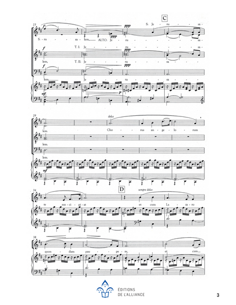 Requiem, op. 48 VII. In Paradisum - SATB – Boutique de l'Alliance